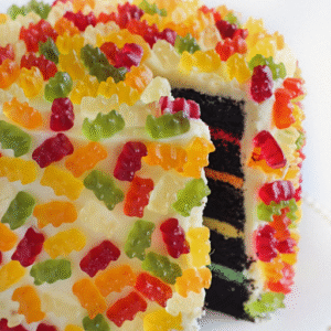 Gummy Bear Cake Recipe: A Fun Birthday Cake Idea Everyone Would Love ...